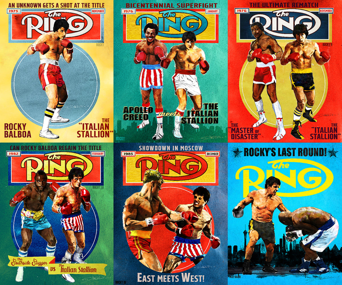 THE RING MAGAZINE POSTER COLLECTION – Icons in Art